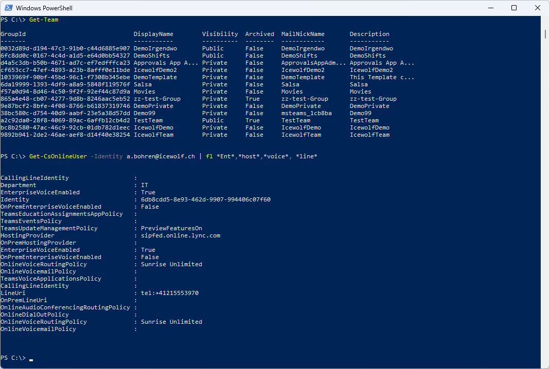 MicrosoftTeams PowerShell Module 5 3 0 Released As GA Icewolf Blog
